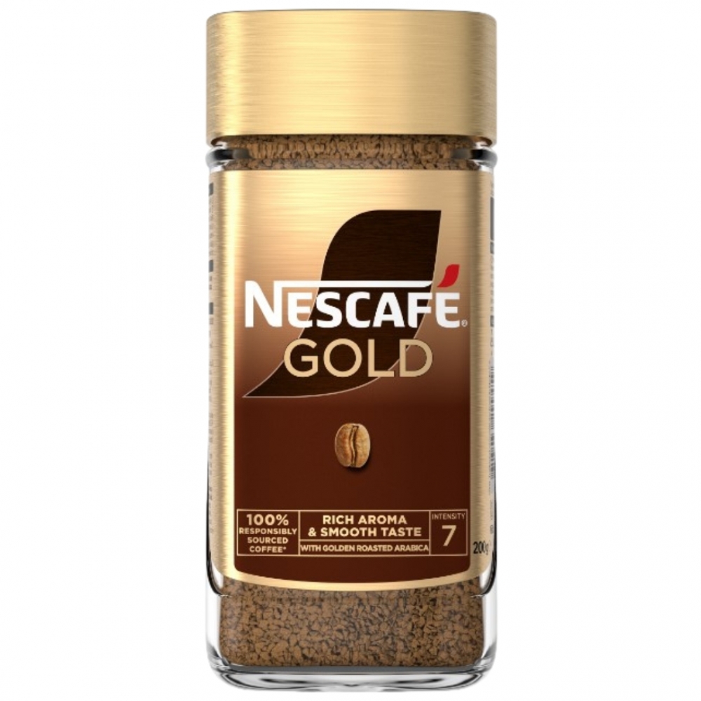 Nescafe Gold instant coffee 200g, Kafija, Food - e-vengo