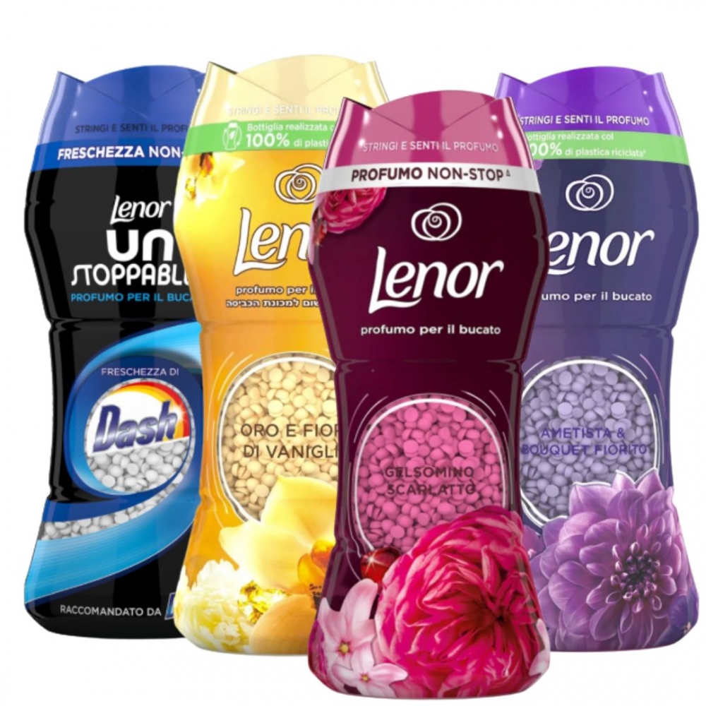 LENOR Unstoppables aromātiskās granulas veļai 210g, Veļas mazgāšanas līdzekļi, Mājai / Sadzīves ...